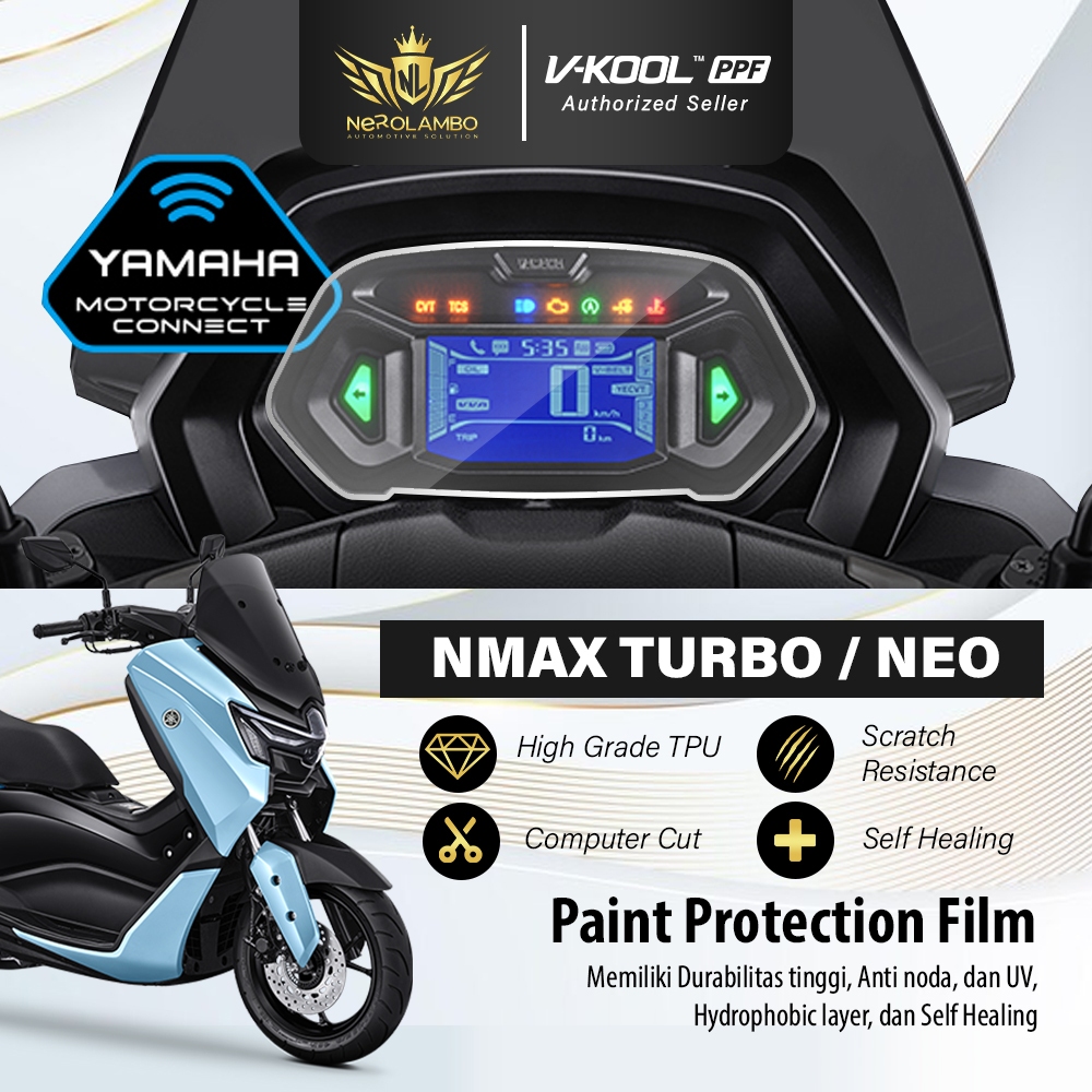 Jual VKOOL PPF Speedometer motor NMAX TURBO / NEO / TECH MAX | Nero ...