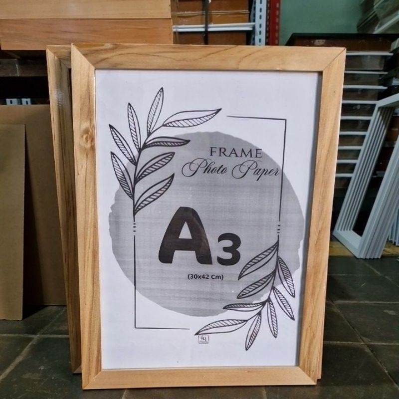 Jual _PRQ_ figura foto / Figura sertifikat / Asli Kayu | UK. kertas A3 (30x42cm) | Shopee Indonesia
