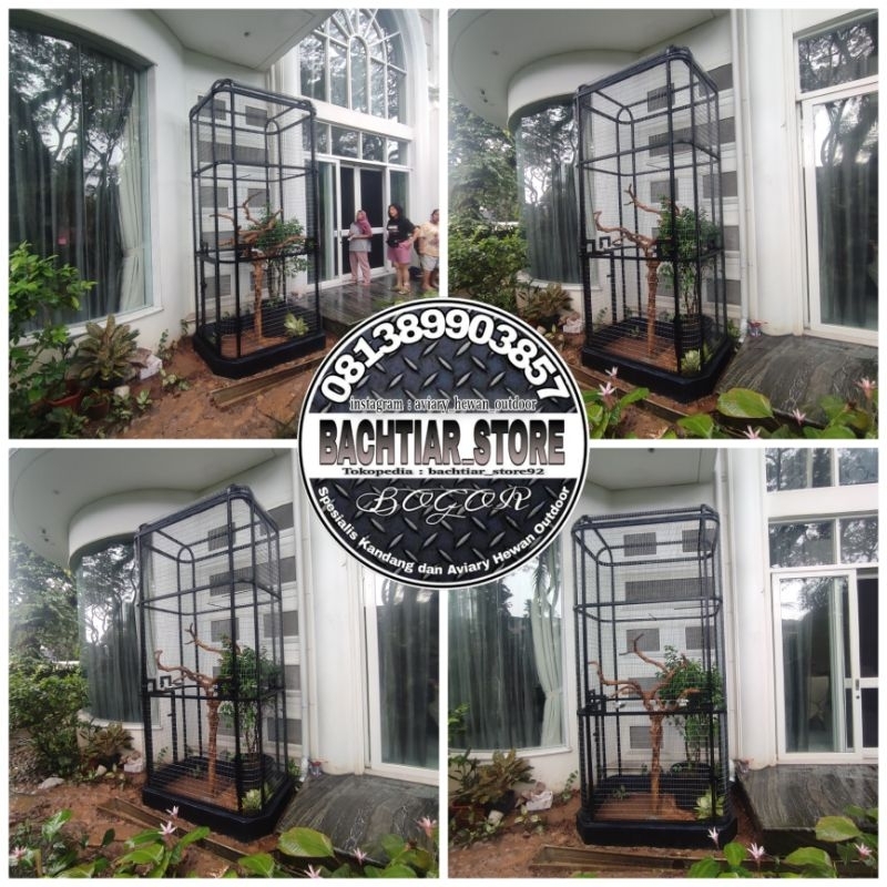 Jual KANDANG AVIARY OUTDOOR BURUNG DAN KUCING | Shopee Indonesia