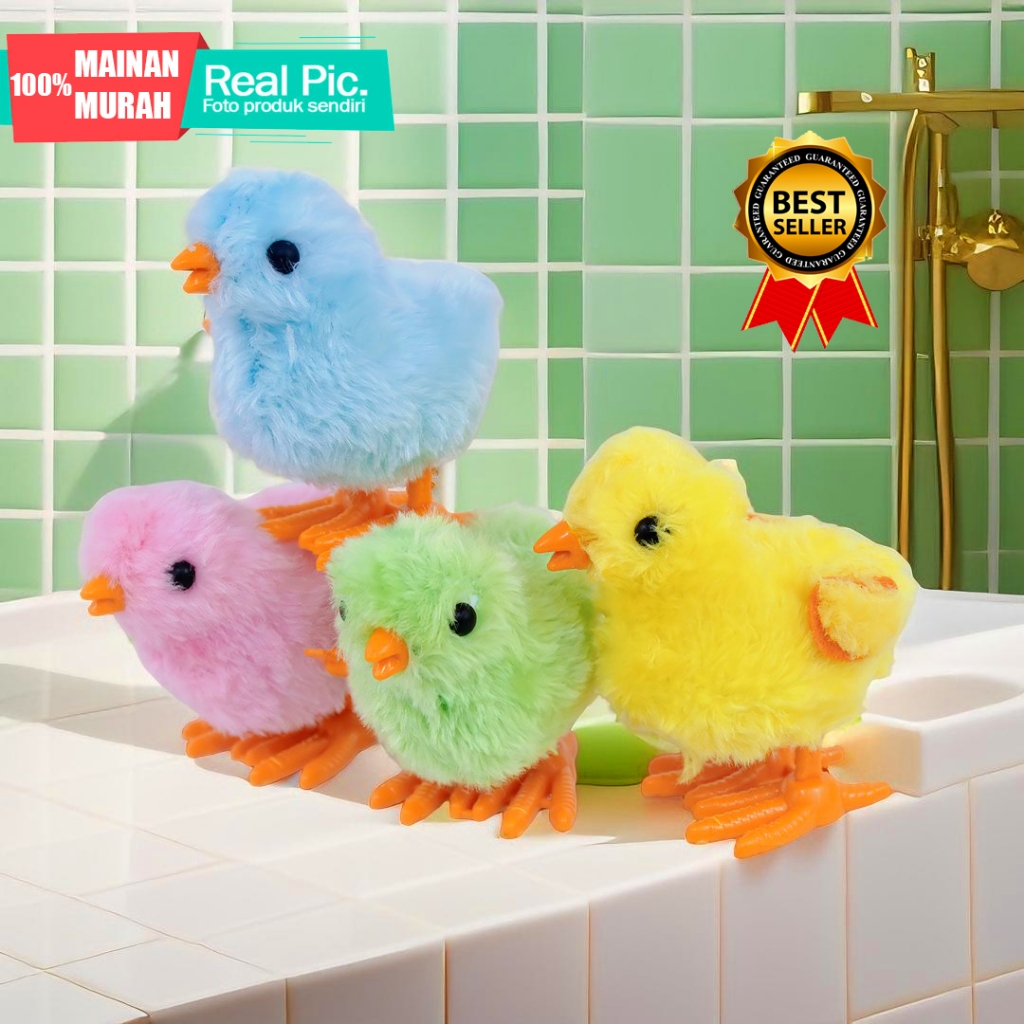 Jual FIGUREANS MAINAN AYAM PUTAR LOMPAT WARNA-WARNI YI42 MAINAN LUCU ...