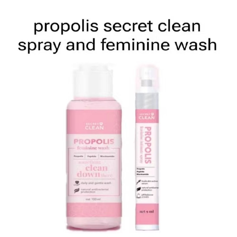 Jual Secret Clean Propolis Feminine Intimate Spray Feminine Wash ...