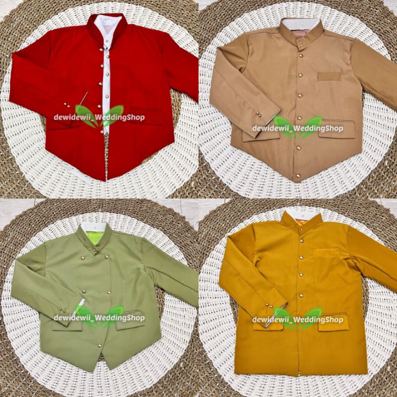 Jual [Jumbo Lengkap] Beskap Jogja / Beskap Solo / Beskap Sunda / Beskap ...