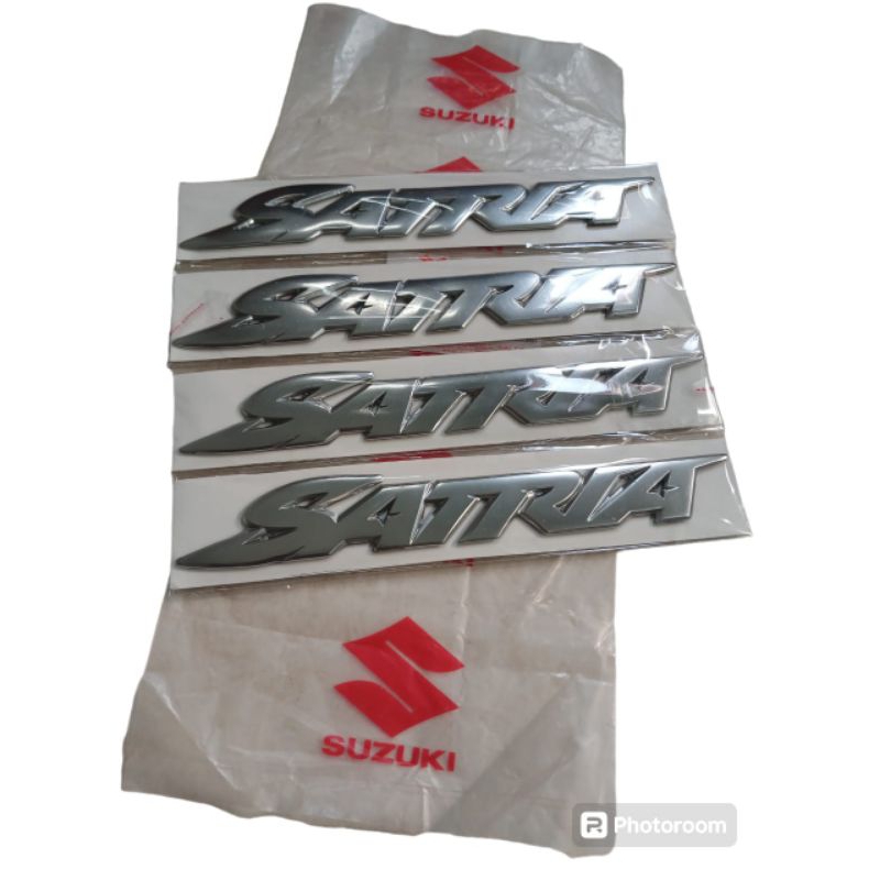 Jual LOGO EMBELM SATRIA FU (2 PCS) | Shopee Indonesia