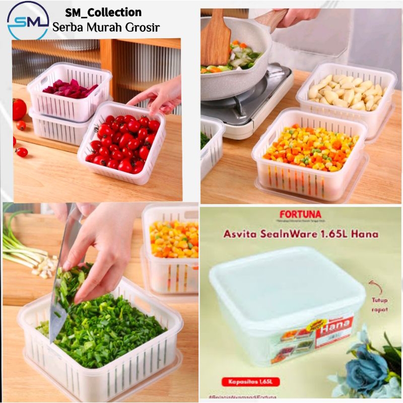 Jual tempat sayur/kotak saringan sayur/tempat tirisan sayur/ tempat ...