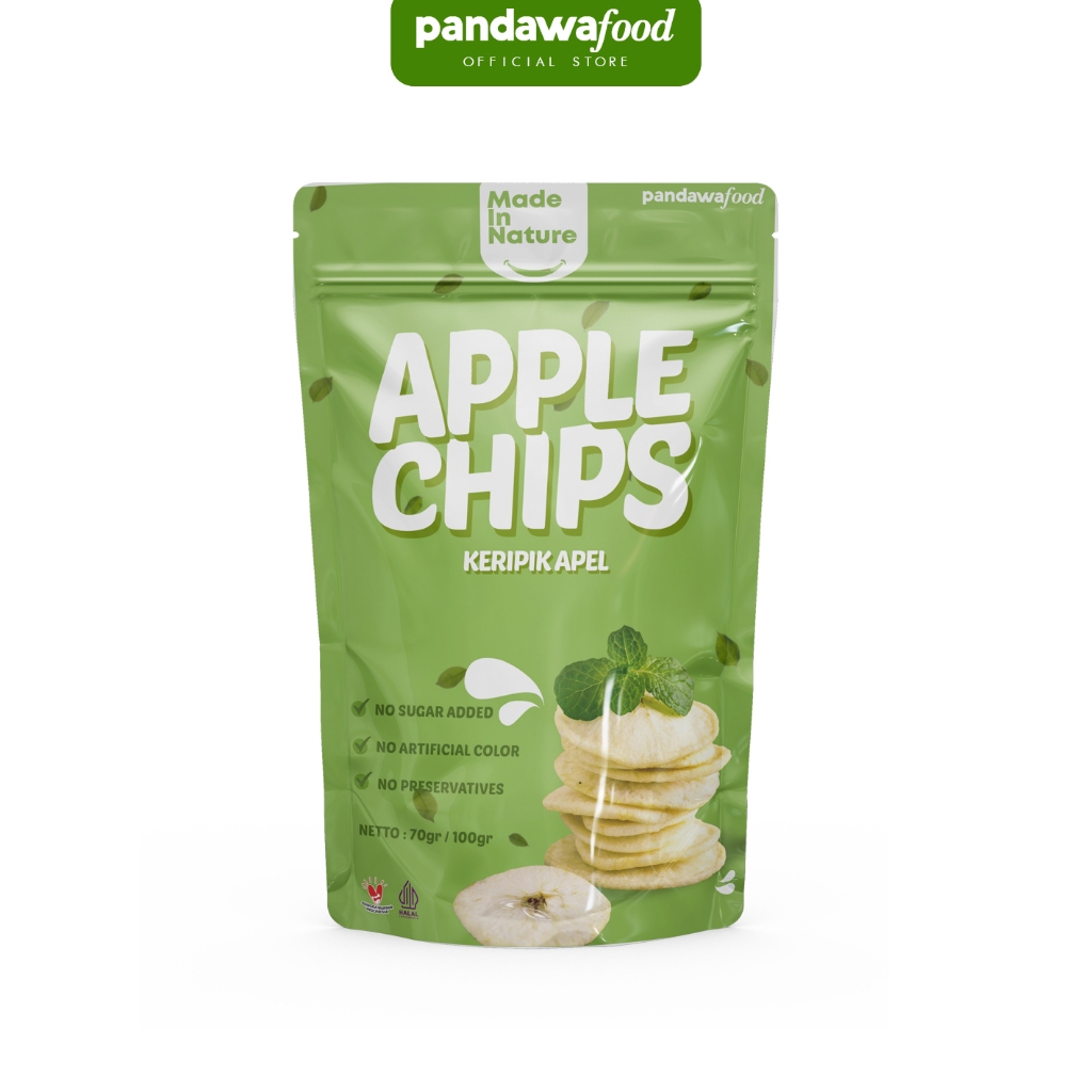 Jual Pandawa Keripik Apel Khas Malang 100gr / Kripik Buah Apel Murah ...
