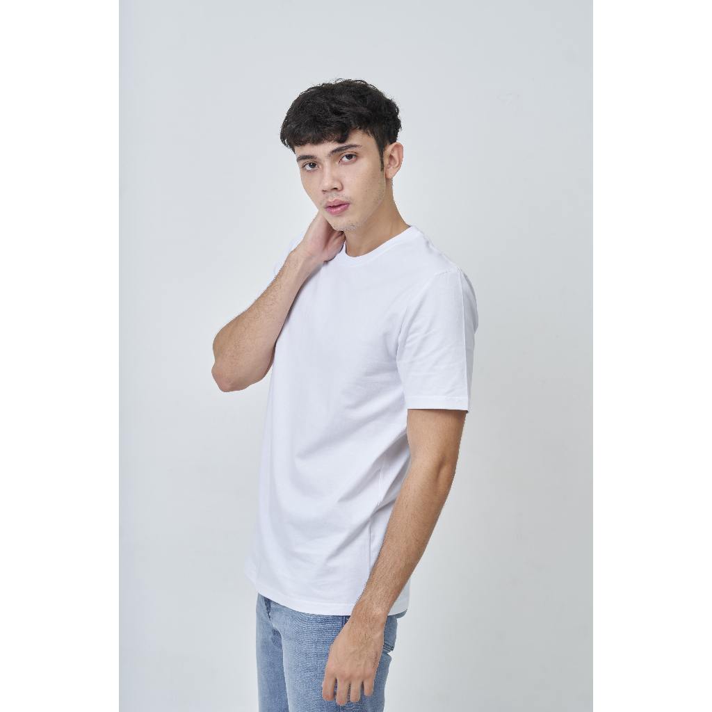 Jual Gunara T-Shirt Kaos Polos Putih Lengan Pendek Pria / Wanita ...