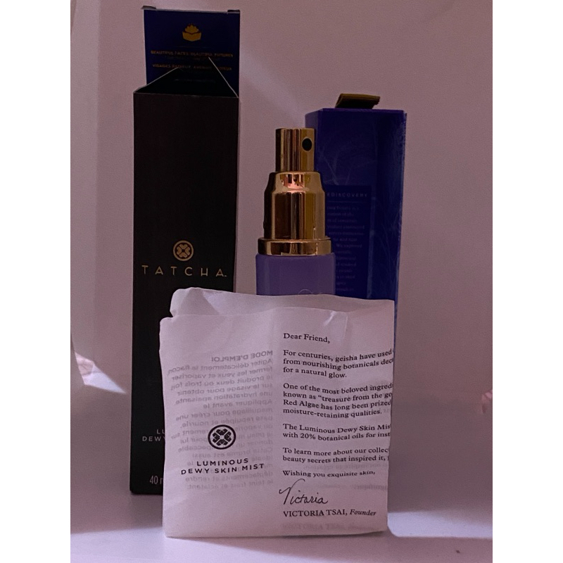 Jual Tatcha luminous dewy skin mist | Shopee Indonesia