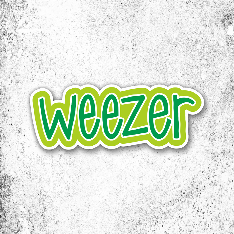 Jual Sticker Band WEEZER | Shopee Indonesia