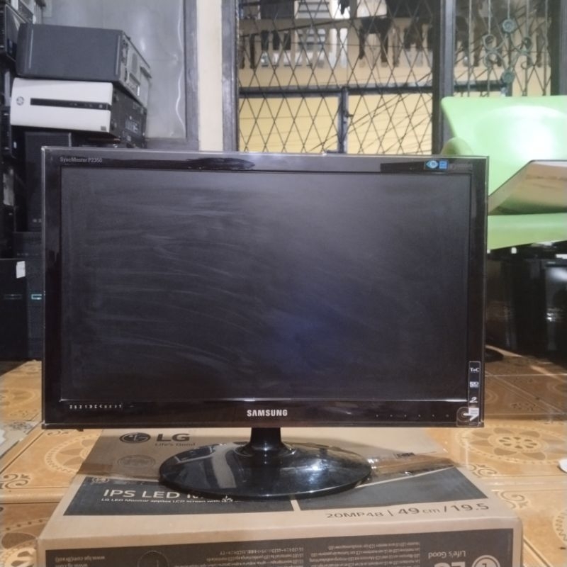 Jual Monitor Samsung P2350 23 Inch Lengkap Kabel | Shopee Indonesia