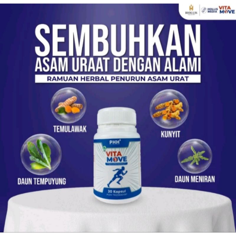 Jual VITAMOVE Obat Herbal Saraf Kejepit Pegal Linu Rematik Peradangan ...