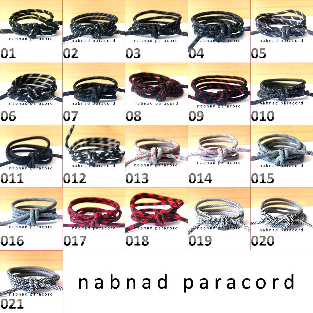 Jual Tali Paracord 4mm 1 Inner Bulat Empuk Melar Limbah Konveksi Tali ...