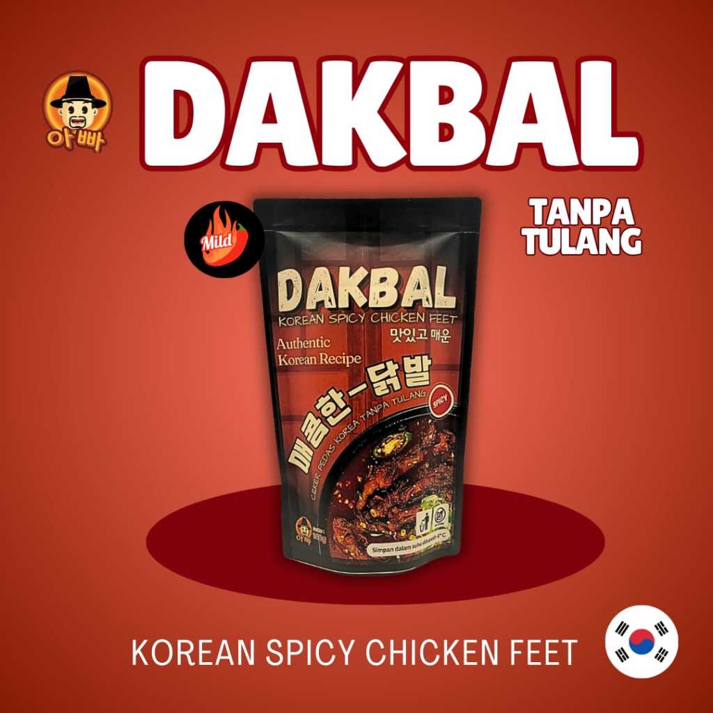 Jual DAKBAL - CEKER PEDAS KOREA TANPA TULANG 140gr | Shopee Indonesia