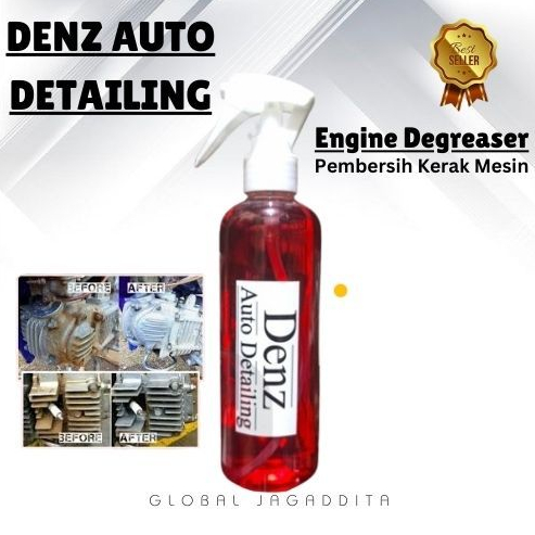 Jual DENZ Auto detailing semprot 250ml Pembersih Kerak Noda Oli mesin ...