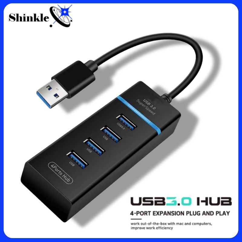 Jual Shinkle【COD】USB HUB LOGON 3.0 4port High Speed Power USB A to USB ...