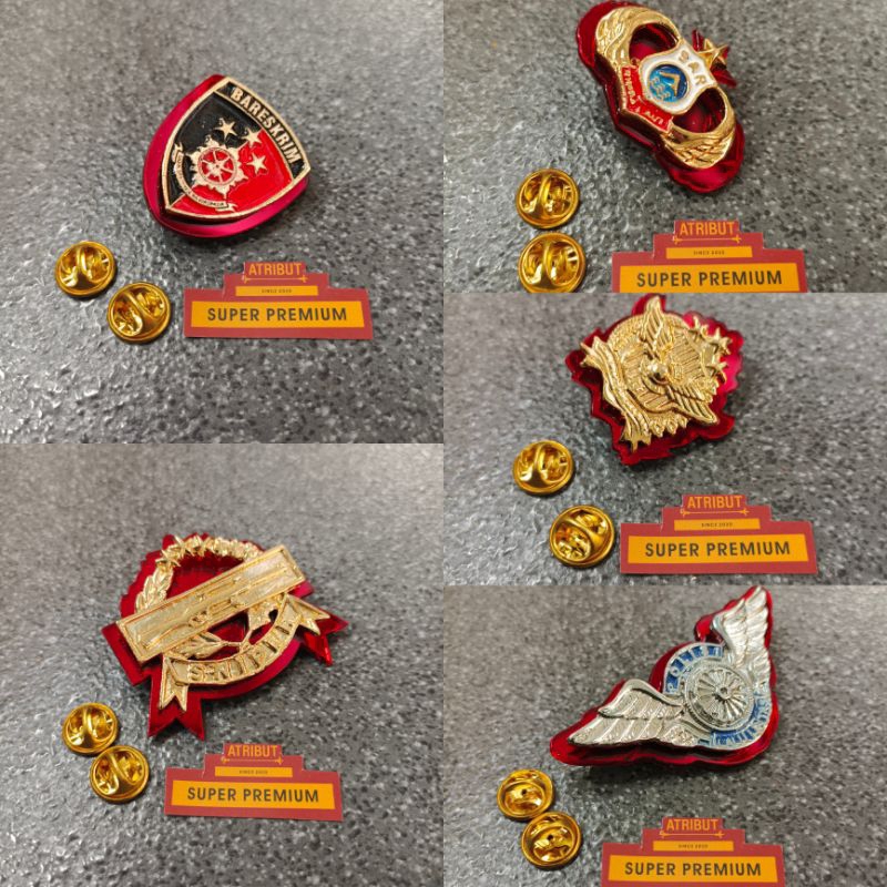 Jual Pin POLRI/WING pin dikjur,wing lantas,wing pelopor, Bareskrim ...