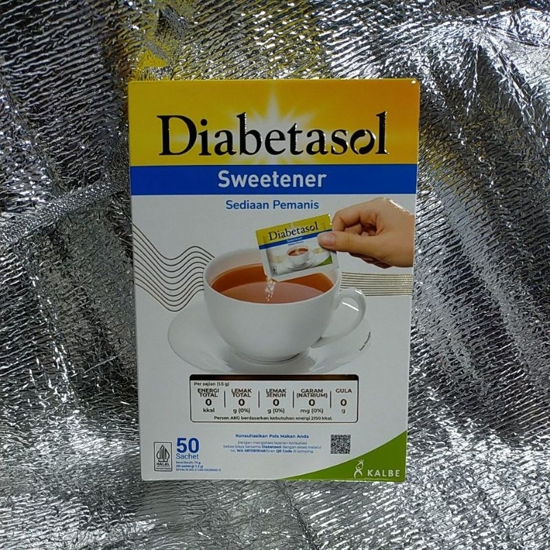 Jual gula diabetasol sweetener 50 sachet | Shopee Indonesia