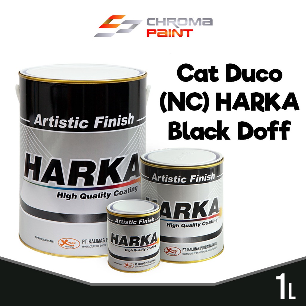 Jual Cat Duco Harka Paint Hitam Doff - Cat NC Black Doff Untuk Mobil ...