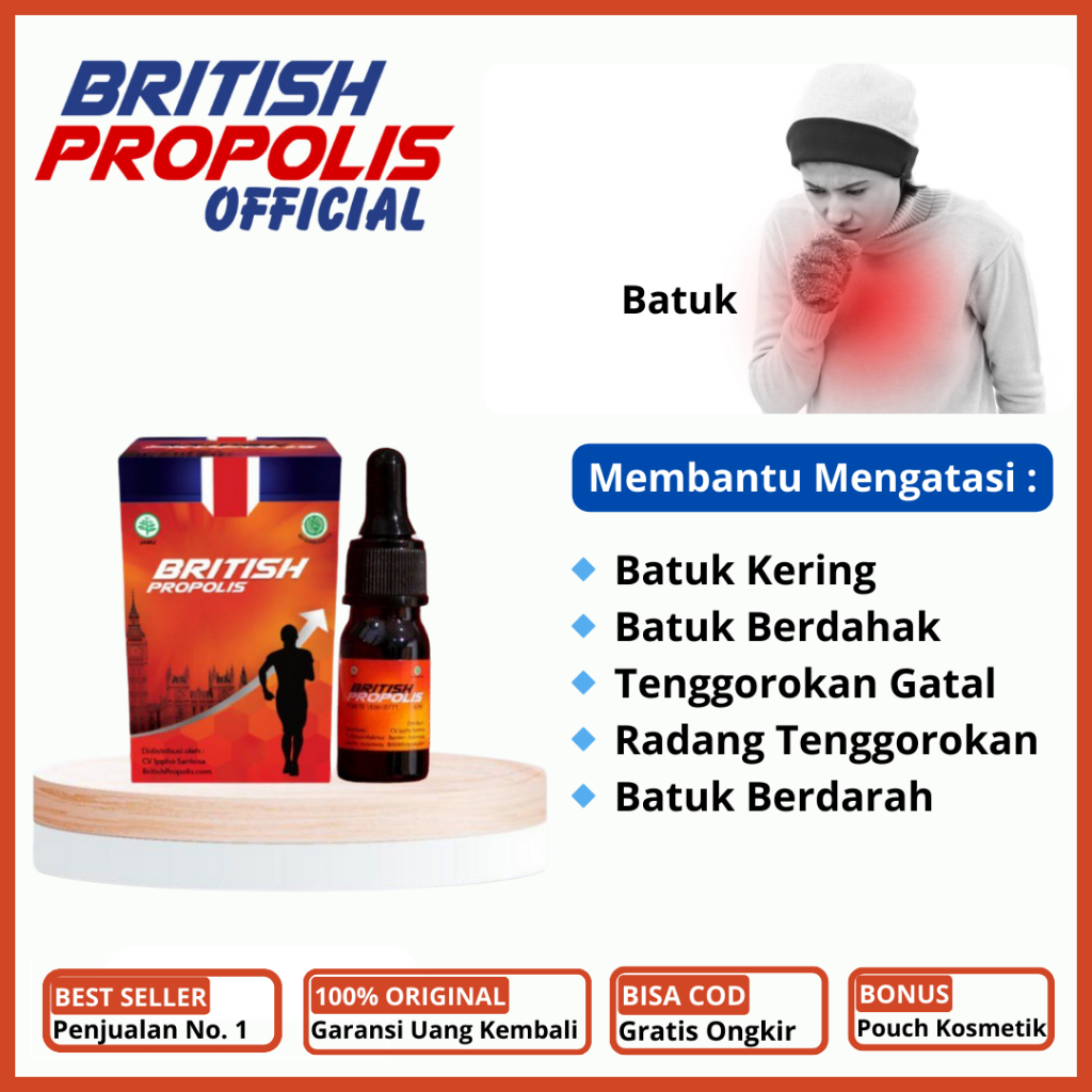Jual British Propolis - Obat Pembersih Paru Paru dan Batuk Sesak Nafas ...