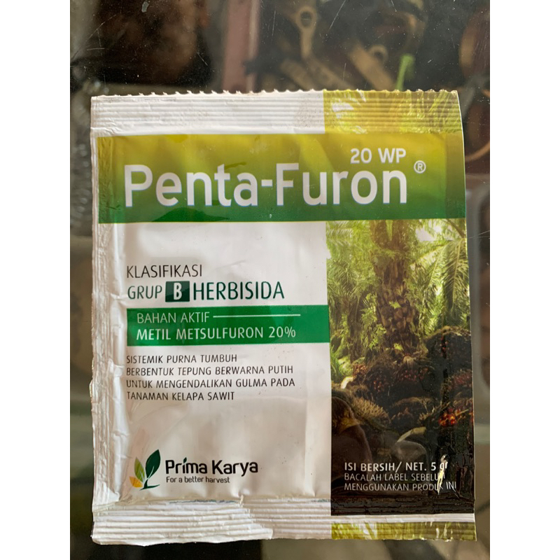 Jual Penta Furon 20 WP Grup B Herbisida Kemasan 5gr | Shopee Indonesia