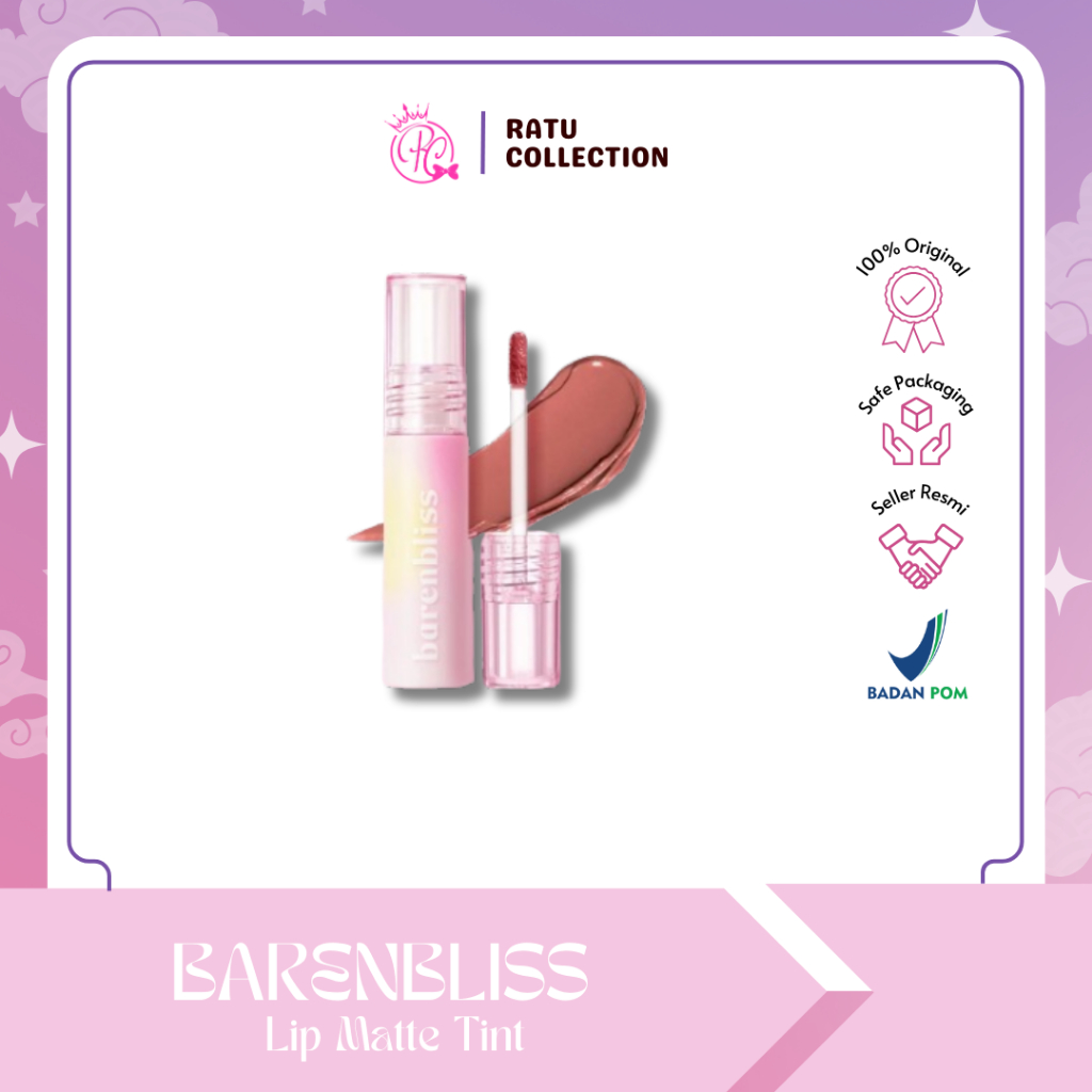 Jual [New Launch] BNB barenbliss Korean Bloomatte Full Bloom Transferproof Matte Tint LONGLAST ...