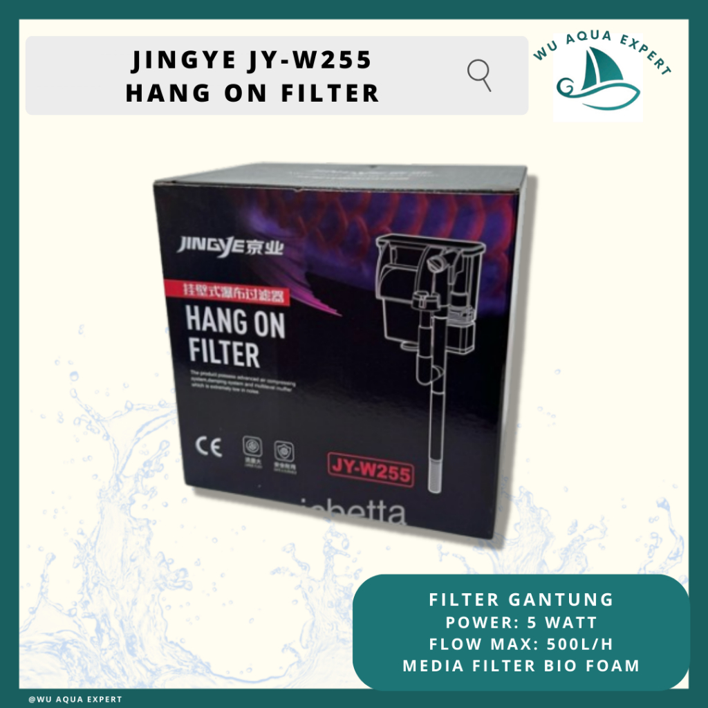 Jual JingYe JY-W255, JY-W355 Water Pump Submersible Pump Pompa Akuarium | Shopee Indonesia
