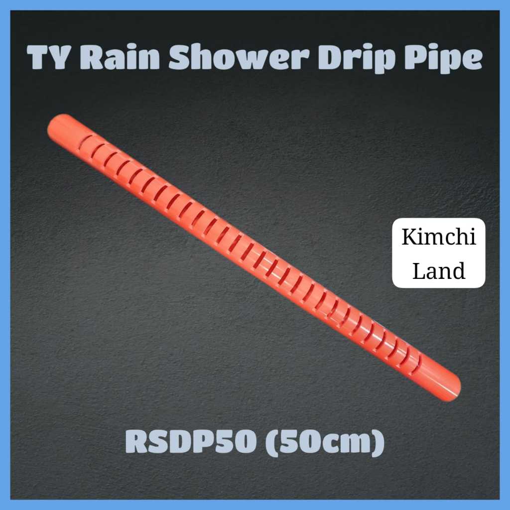 Jual Ty Rain Shower Drip Pipe pipa perata aliran output air panjang 50 cm- red 50 mm | Shopee ...