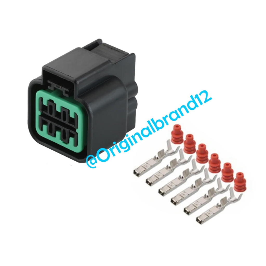 Jual SOKET IACV ISC servo 6PIN CK4 Mitsubishi lancer evo4 CB5 IDLE UP ...