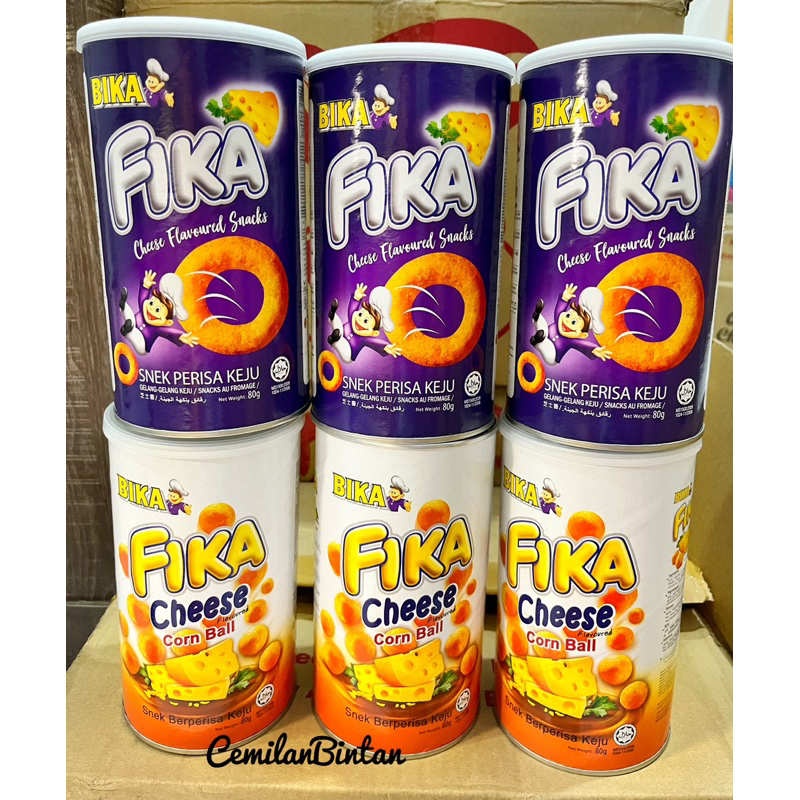 Jual Cemilanbintan ( BiKA FIKA 80gram cheeseball toples) | Shopee Indonesia