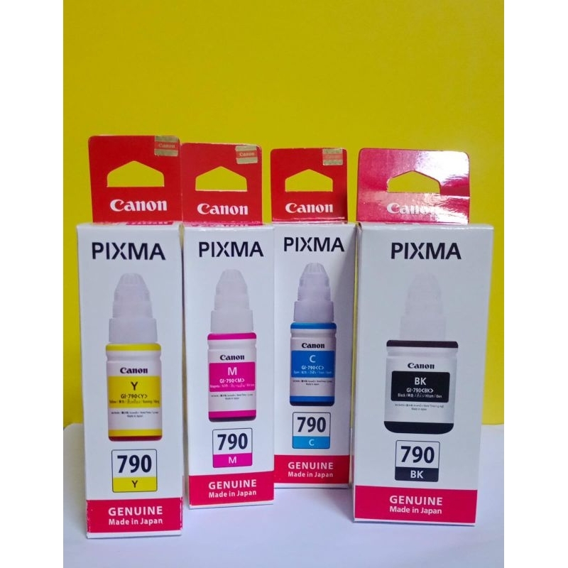 Jual tinta Canon GI 790 for printer G1000 G1010 G2000 G2010 G3000 G3010 ...