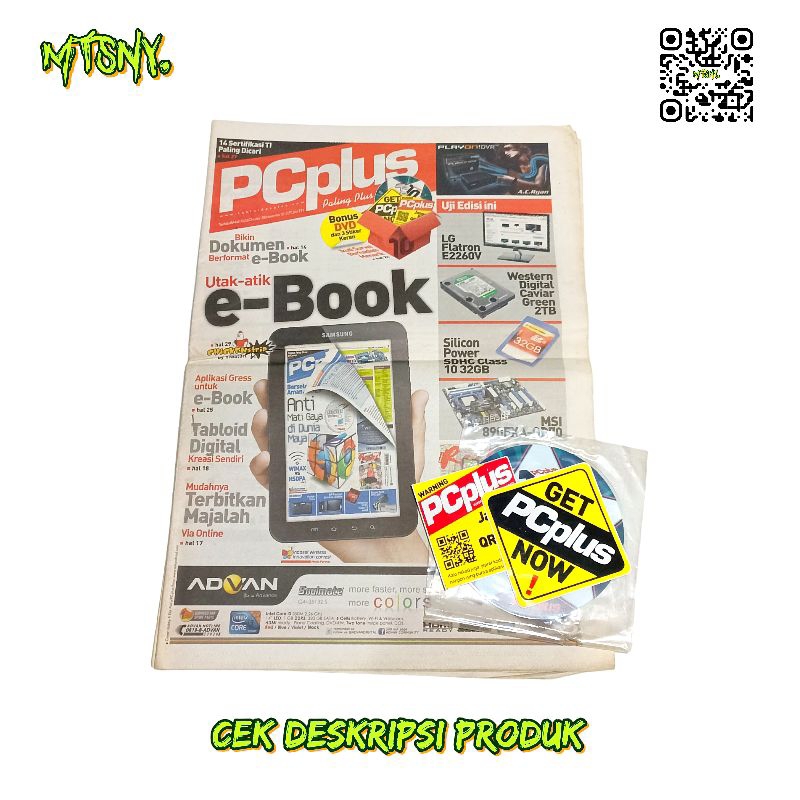Jual Koran Tabloid Lokal Komputer Teknologi PC Plus No 371 Tahun 2010 ...