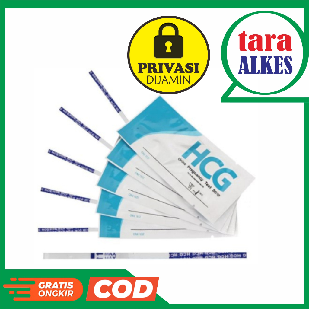 Jual Alat Tes Test Cek Kehamilan HCG Hamil Test Pack Hcg Test strip ...