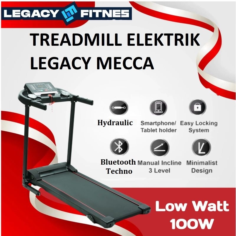 Jual Treadmill Elektrik Electric low watt Mecca Excellent Listrik ...