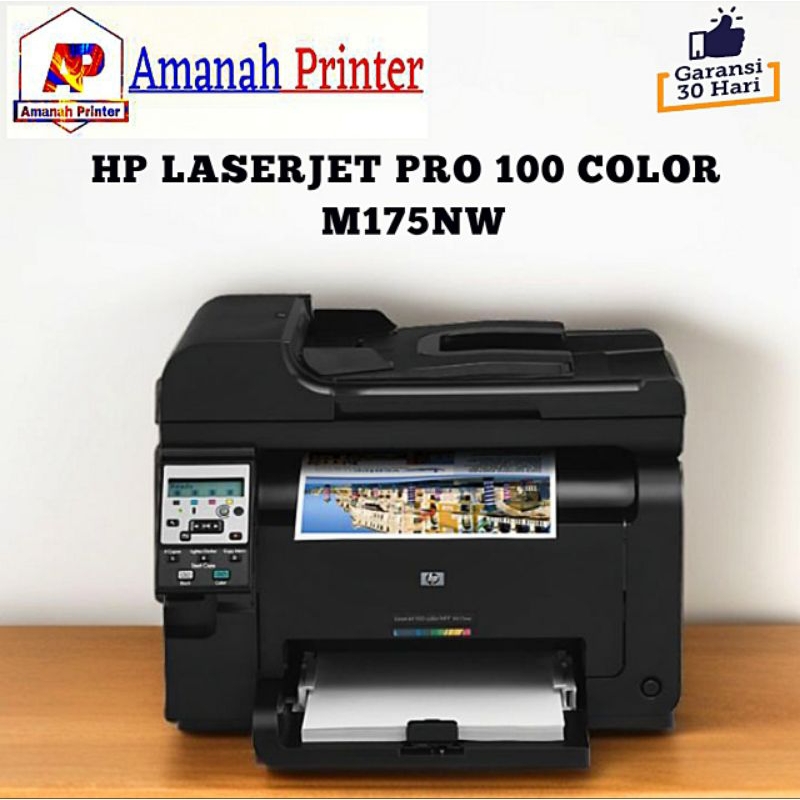 Jual Printer HP Laserjet Pro 100 Color Mfp M175nw Printer Fotocopy ...