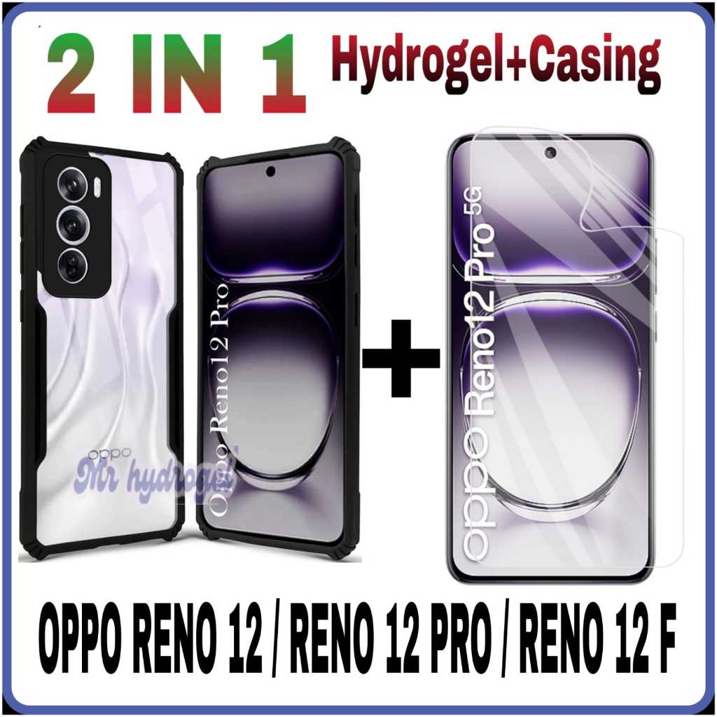Jual PAKET 2 IN 1 AntiGores Hydrogel + CASING ARMOR HP FOR OPPO RENO 13 ...