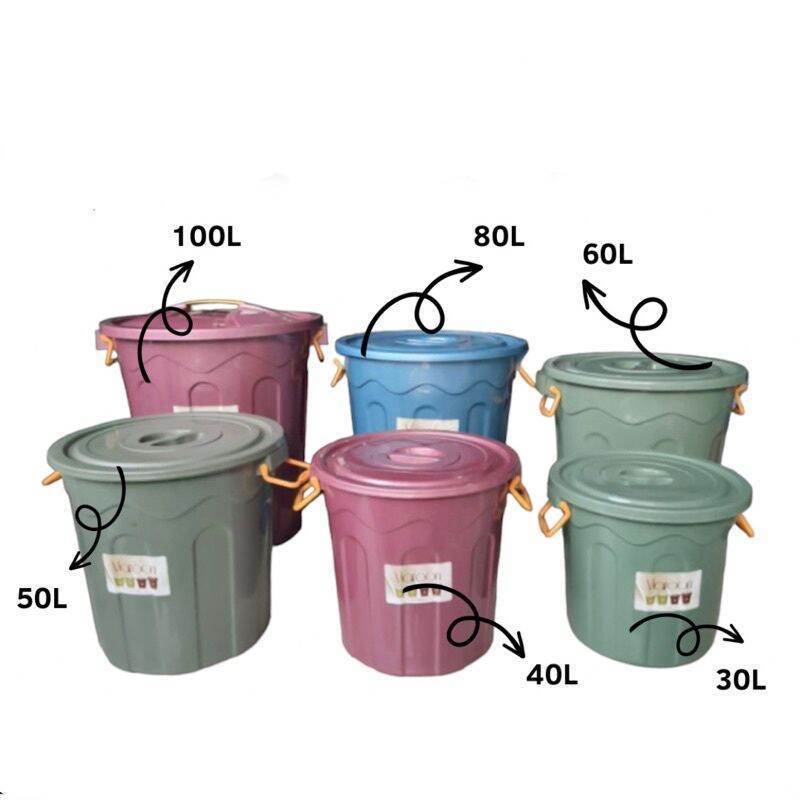 Jual GREAT MAROON - EMBER TUTUP / EMBER PLASTIK 30 40 50 60 80 100 Liter BATAM | Shopee Indonesia