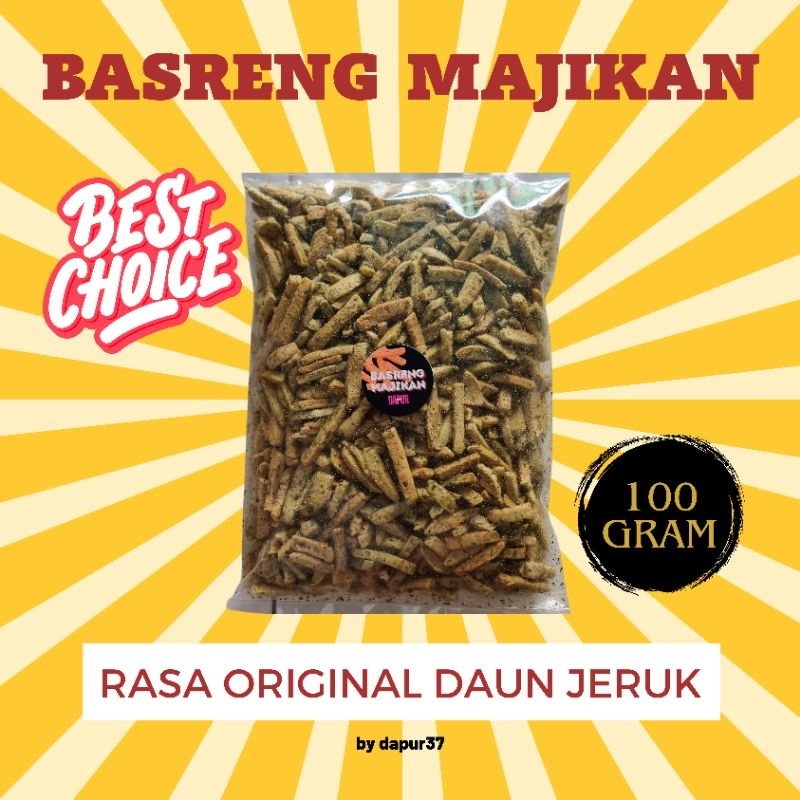 Jual Basreng Majikan Rasa Original Daun Jeruk 100 Gram By DAPUR37 Snack ...