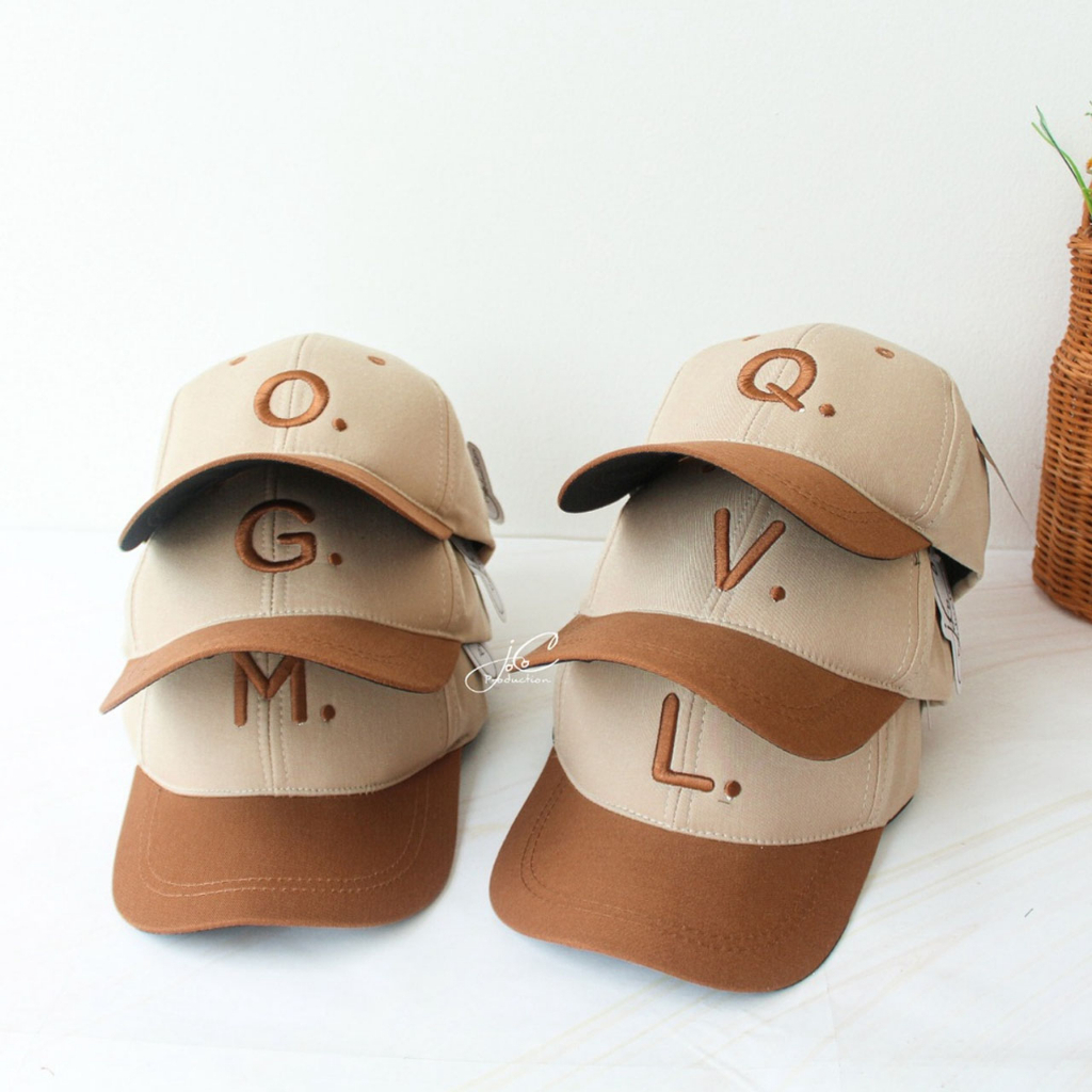 Jual Topi Anak Bordir Inisial A-Z / Topi Anak Huruf Alfabeth Usia 3-12 ...