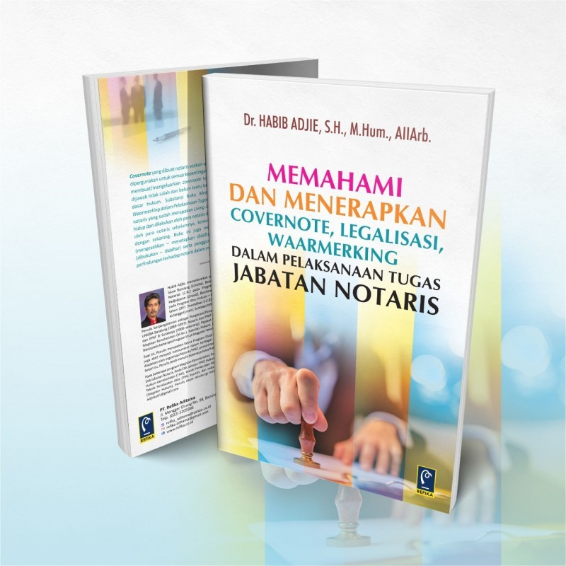 Jual Memahami dan Menerapkan Covernote, Legalisasi, Waarmerking dalam ...