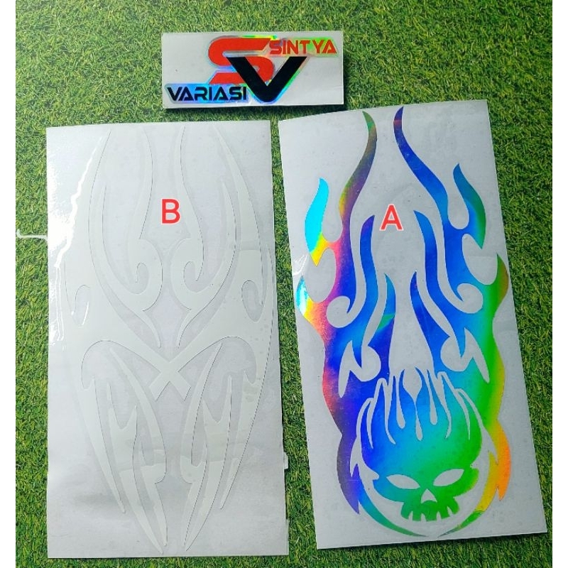 Jual STICKER TRIBAL API SPACBOR STICKER CUTTING TERMURAH | Shopee Indonesia