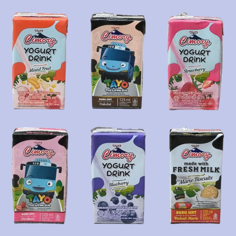 Jual CIMORY SUSU & YOGURT UHT ALL VARIAN 125 ML | Shopee Indonesia