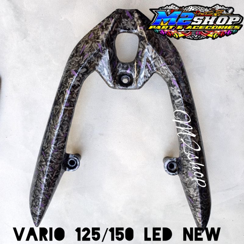 Jual Behel begel planger Honda Vario 125/150 LED NEW Carbon Hidrograpic ...