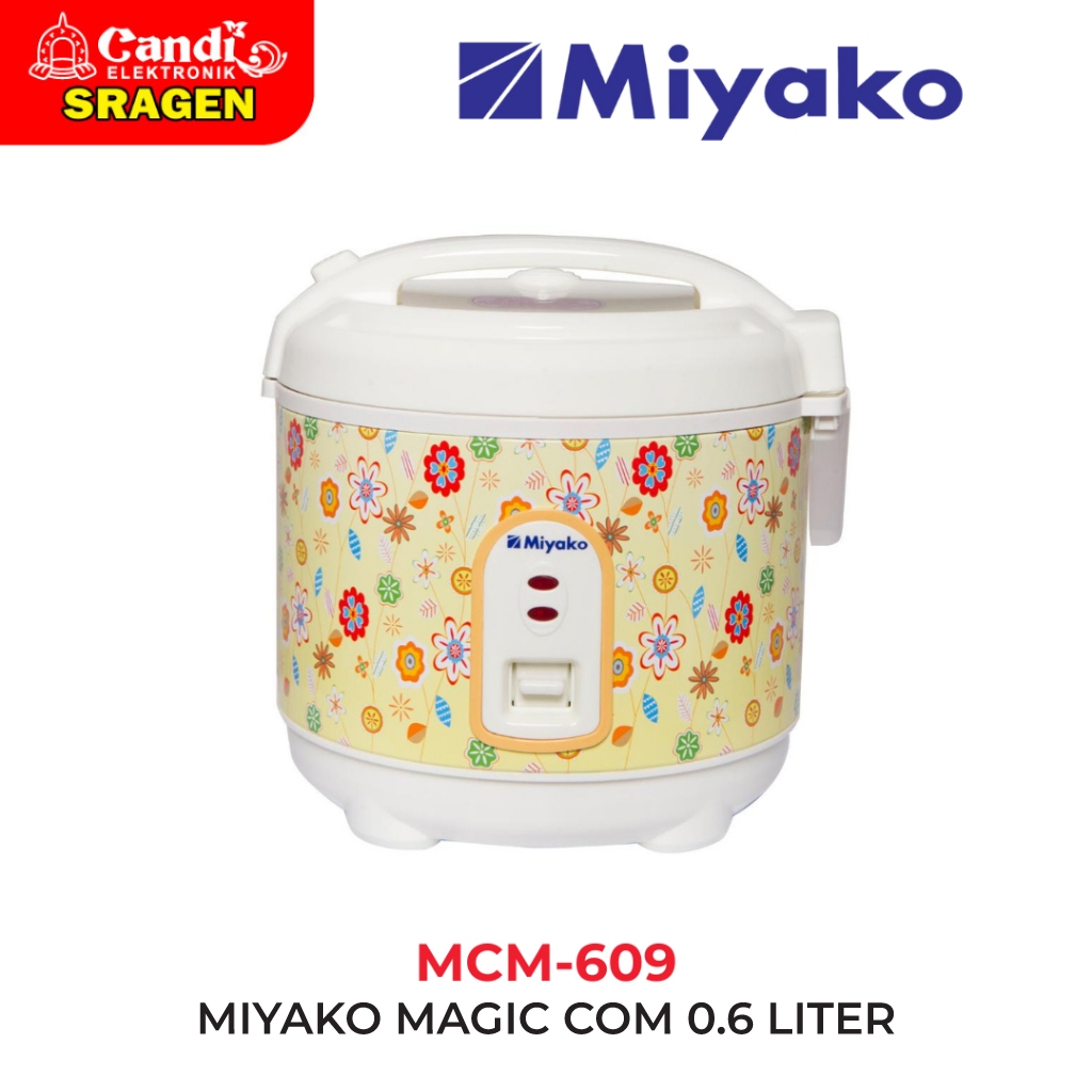 Jual MIYAKO Magic Com Mini 0.6 Liter - MCM-609 | Shopee Indonesia