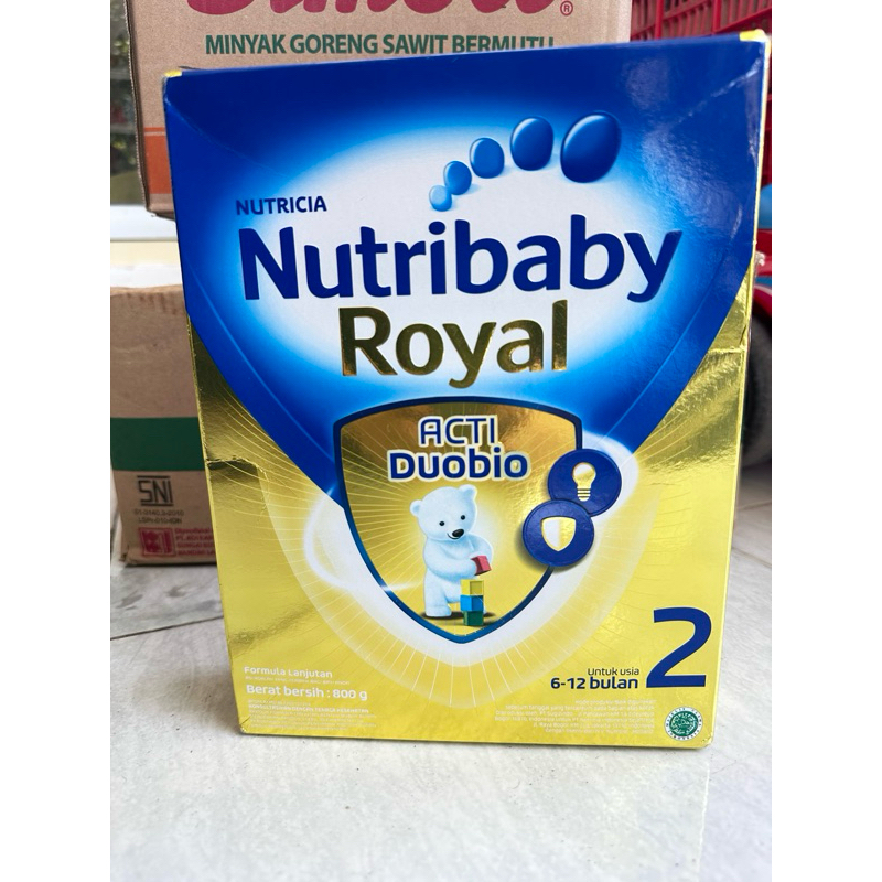 Jual nutribaby royal 2 800 gram 6-12 bulan susu formula bayi | Shopee ...