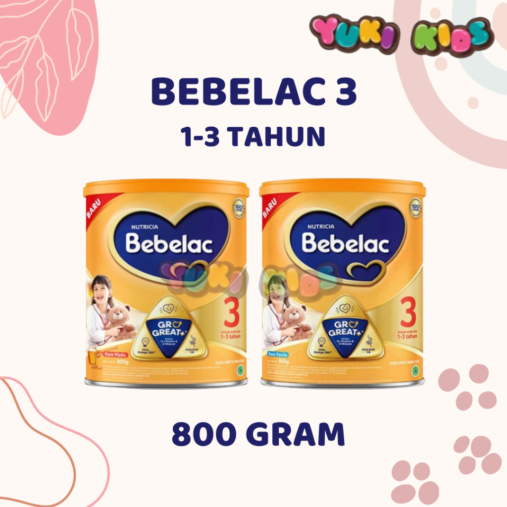 Jual Bebelac 3 800gr (1-3 Tahun) | Shopee Indonesia