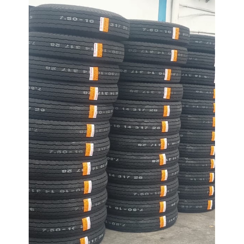 Jual BAN BENANG (BIAS) TIRON 7.50-16 HS 317 LM SET (KOMPLIT) | Shopee ...