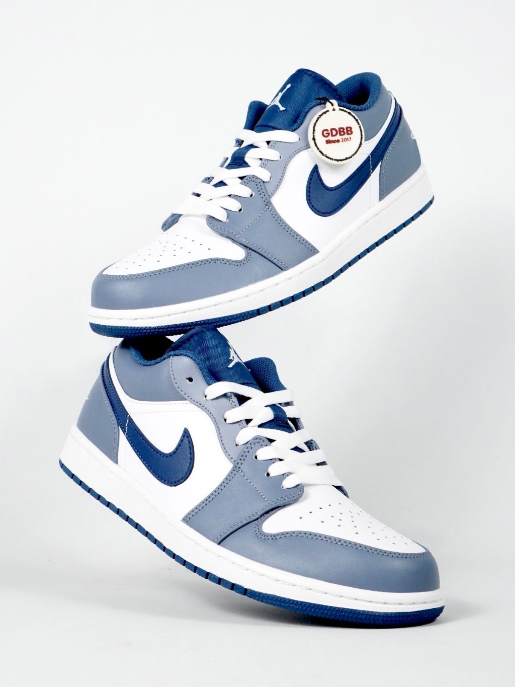 Jual Sepatu Jordan 1 Low Ashen Slate Steel Blue Navy Authentic | Shopee ...