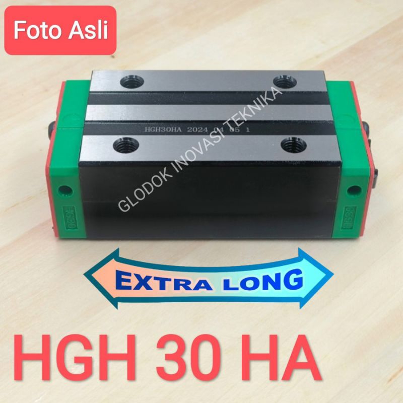 Jual linear guide blok bearing sliding hgh 30 HA hgh30 hg30 HGH30HA ...
