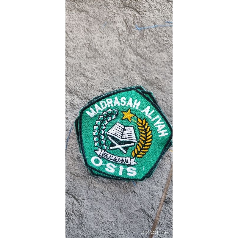 Jual BADGE OSIS MADRASAH ALIYAH ( BORDIR HARGA SATUAN ) | Shopee Indonesia