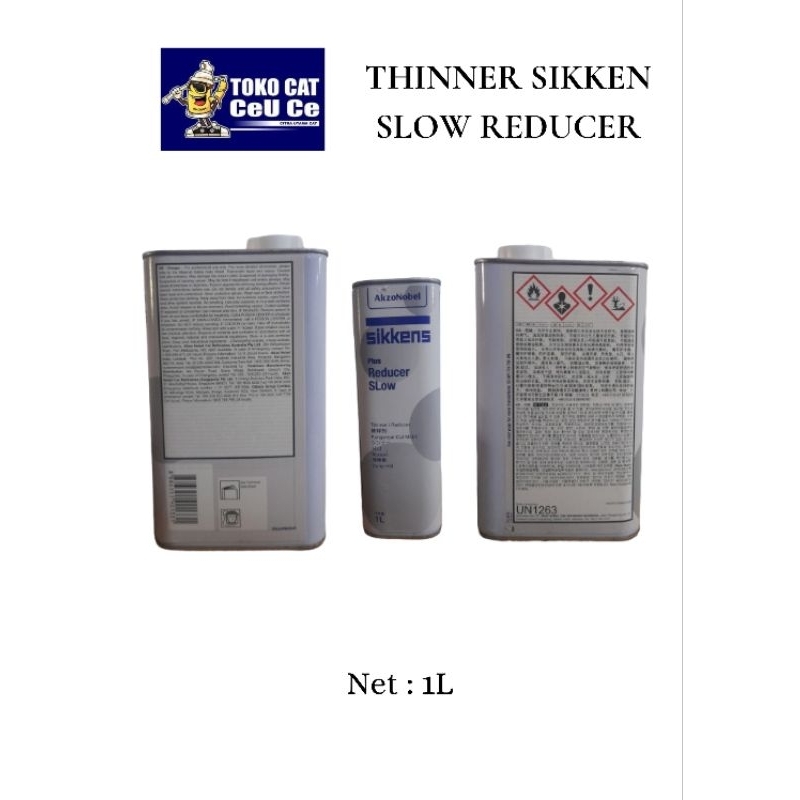 Jual THINNER SIKKEN SLOW REDUCER 1 L | Shopee Indonesia