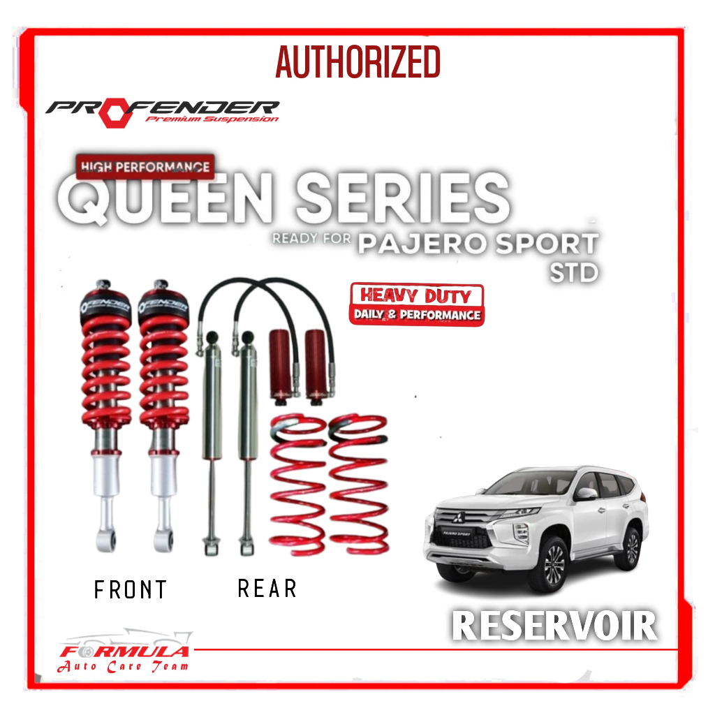 Jual PAKET PROMO PROFENDER QUEEN SERIES + SPRING PROGRESSIVE PAJERO SPORT | Shopee Indonesia
